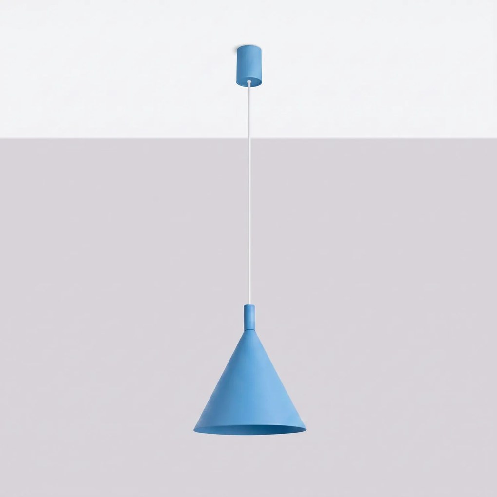 Sollux Lighting Závěsné svítidlo NOX 25 světle modré