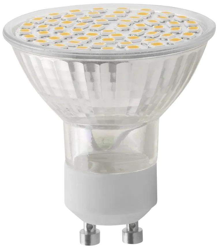 SAPHO - LED bodová žárovka 6W, GU10, 230V, teplá bílá, 410Lm LDP149