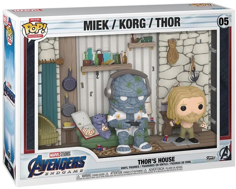 Funko funko pop! moment avengers thor's house 05