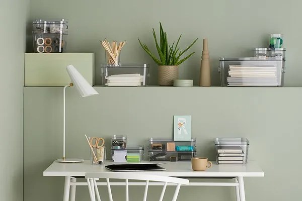 SMARTSTORE Organizér CompactClear, 0,6l (mini), 9,5 x 9,5 x 10,2 cm