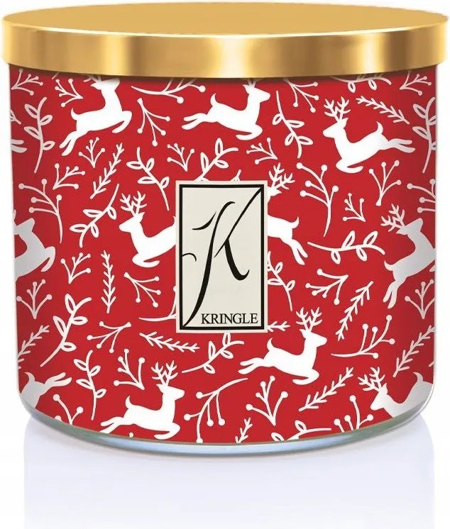 Tumbler Reindeer Beer Kringle Candle