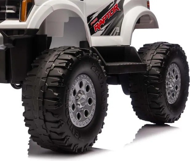 Elektrické autíčko Ford F-150 Raptor bílé