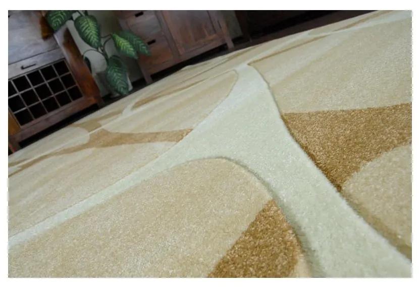 Kusový koberec Síť krémový 140x190 140x190cm
