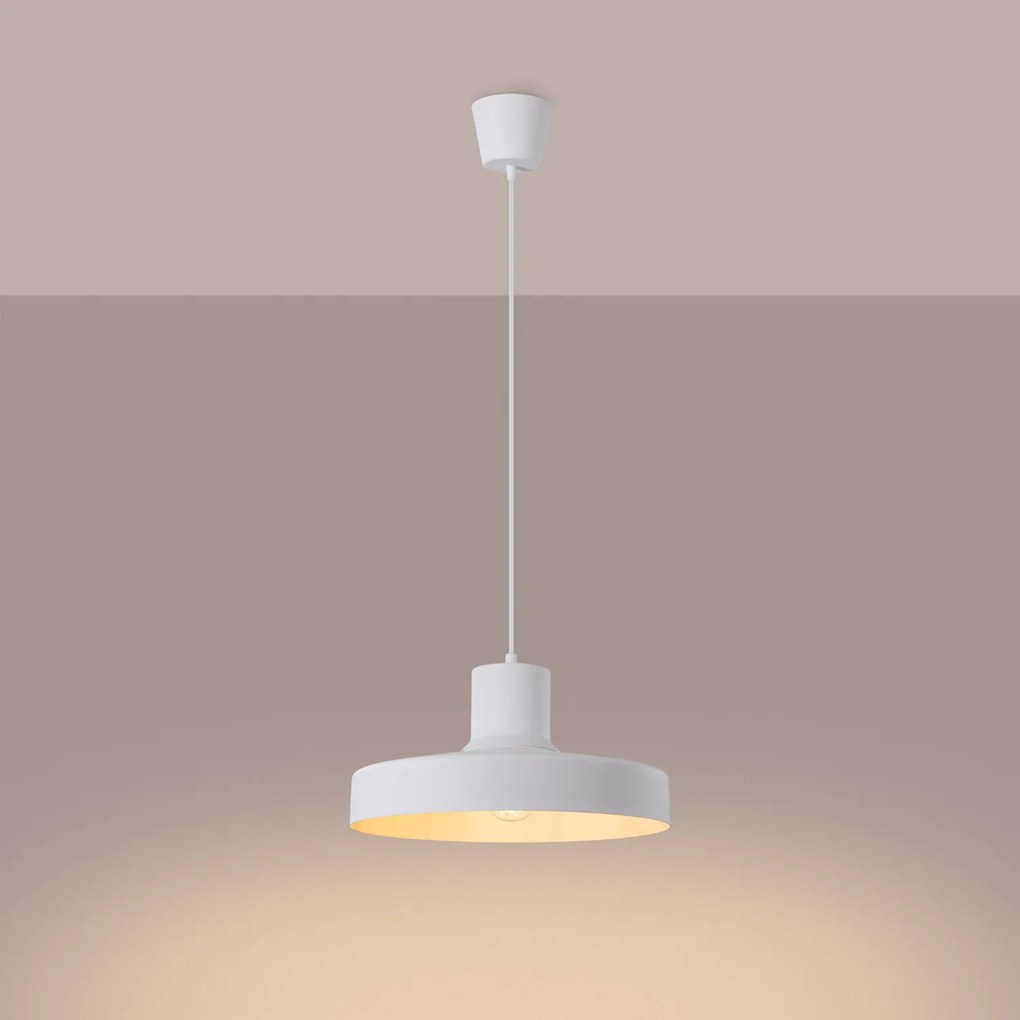 Sollux Lighting Závěsné svítidlo BILO bílé