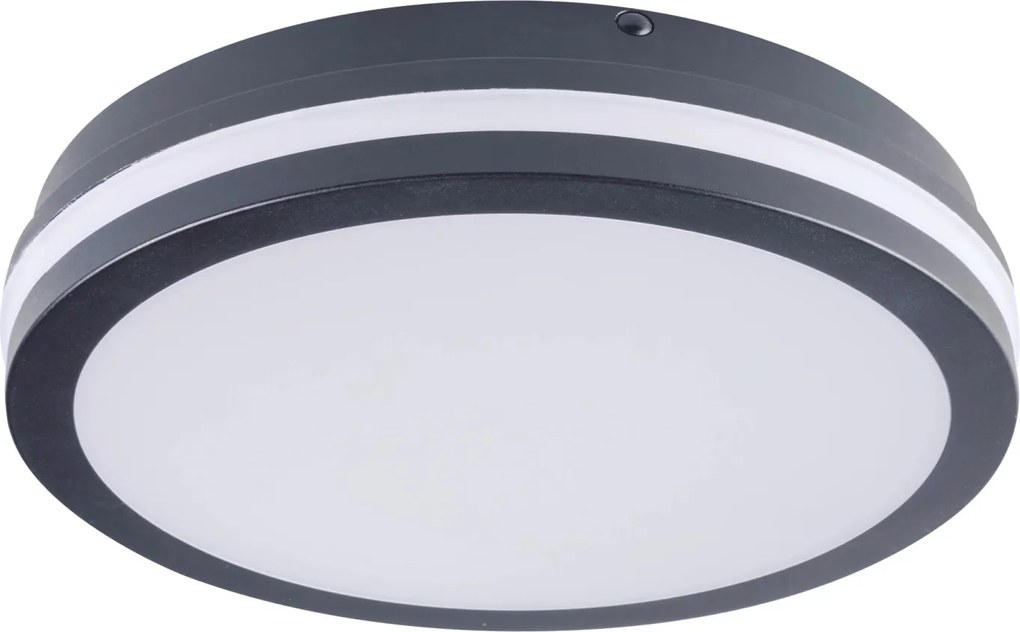 Kanlux Stropní LED svítidlo BENO 24-30W CCT-O-SEG se senzorem grafit pr. 26 cm