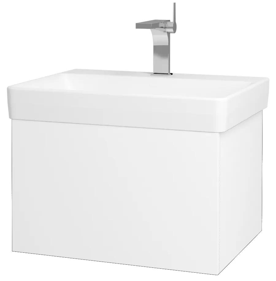 Dřevojas Koupelnová skříň VARIANTE SZZ 60 Varianta: N01 Bílá lesk / N08 Cosmo