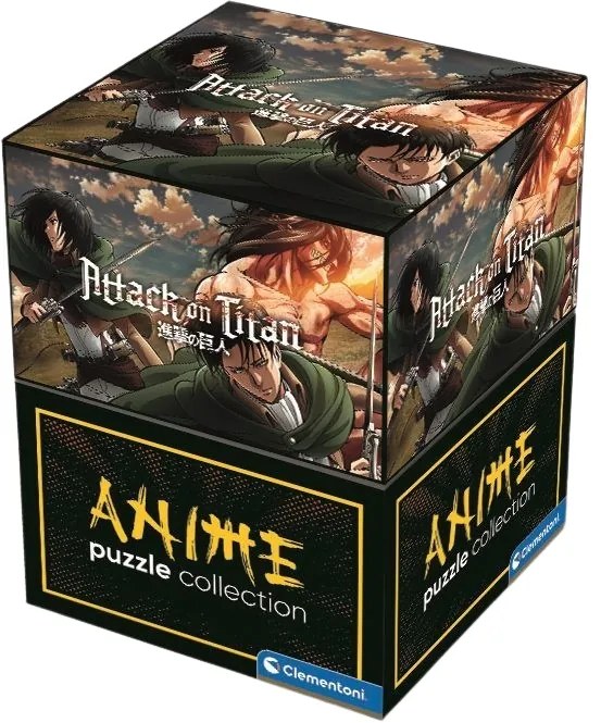 Clementoni - Puzzle Anime Collection: Útok titánů (Attack on Titans) 500