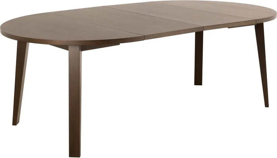 Kulatý rozkládací jídelní stůl s přídavnou deskou v dekoru dubu ø 120 cm A-Line – Actona