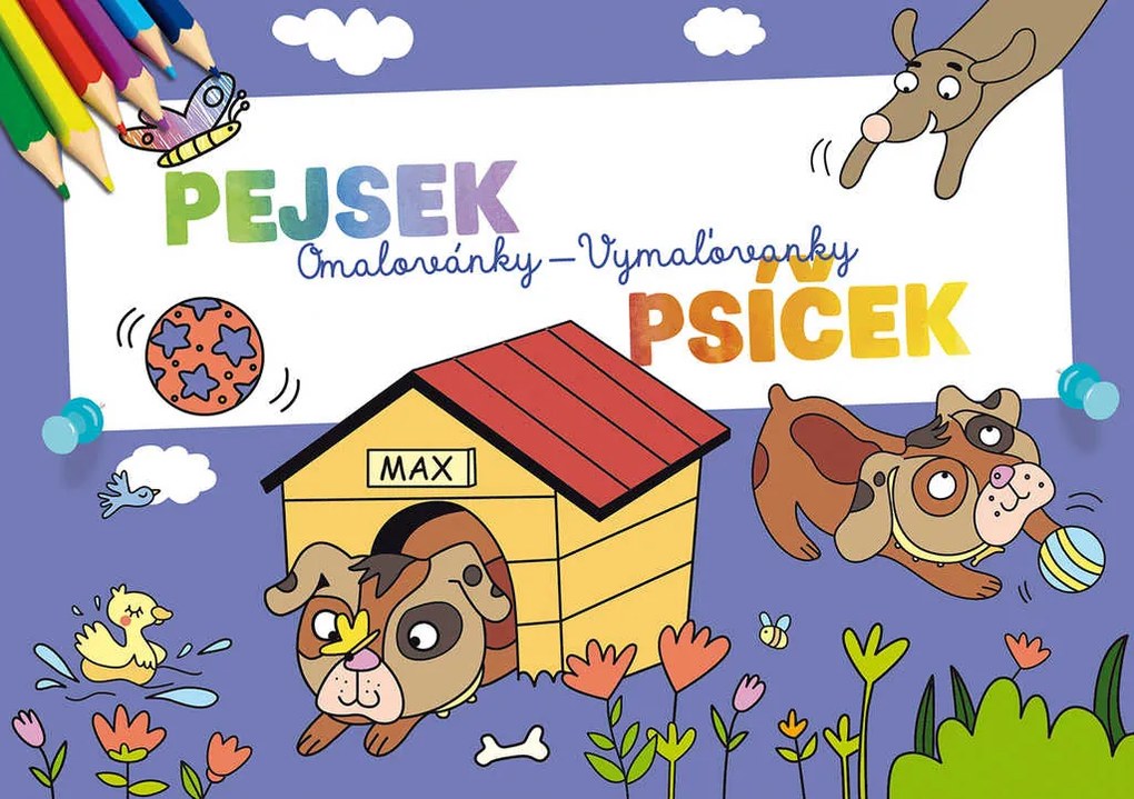 JIRI MODELS Omalovánky dětské A5 Pejsek 4