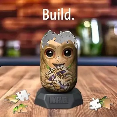 Ravensburger Hylkies: Marvel: Groot / 3D Puzzle / od 6 let