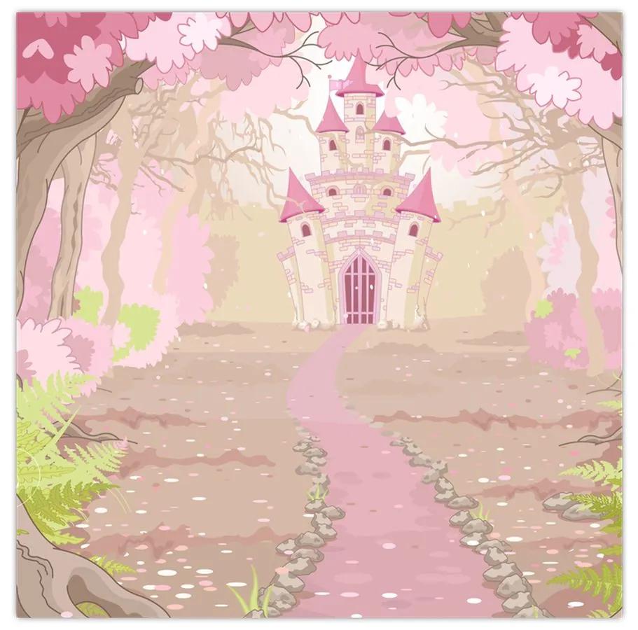 Obraz - Cesta do růžového království (30x30 cm)