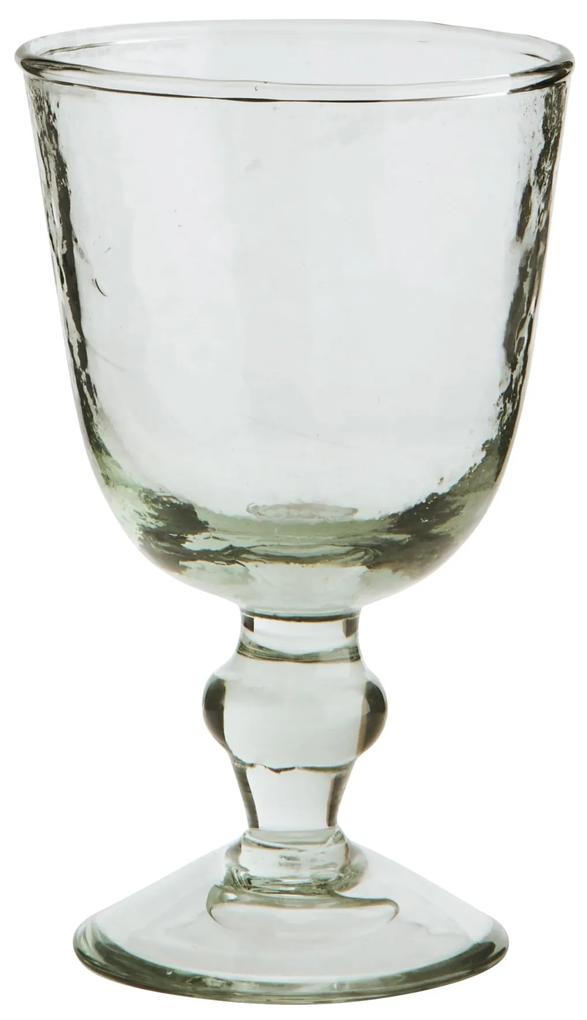 MADAM STOLTZ Sklenice na víno Hammered Glass 200 ml, čirá barva, sklo