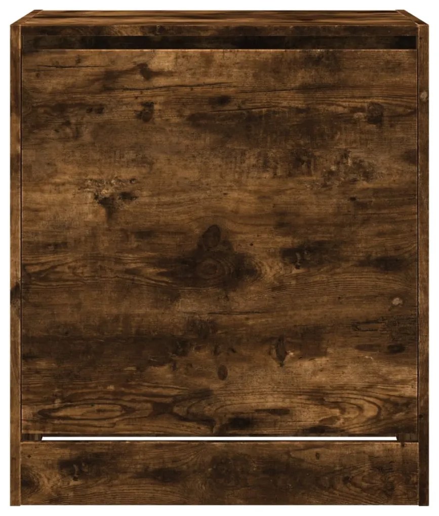 Botník kouřový dub 60 x 42 x 69 cm kompozitní dřevo - Default Title