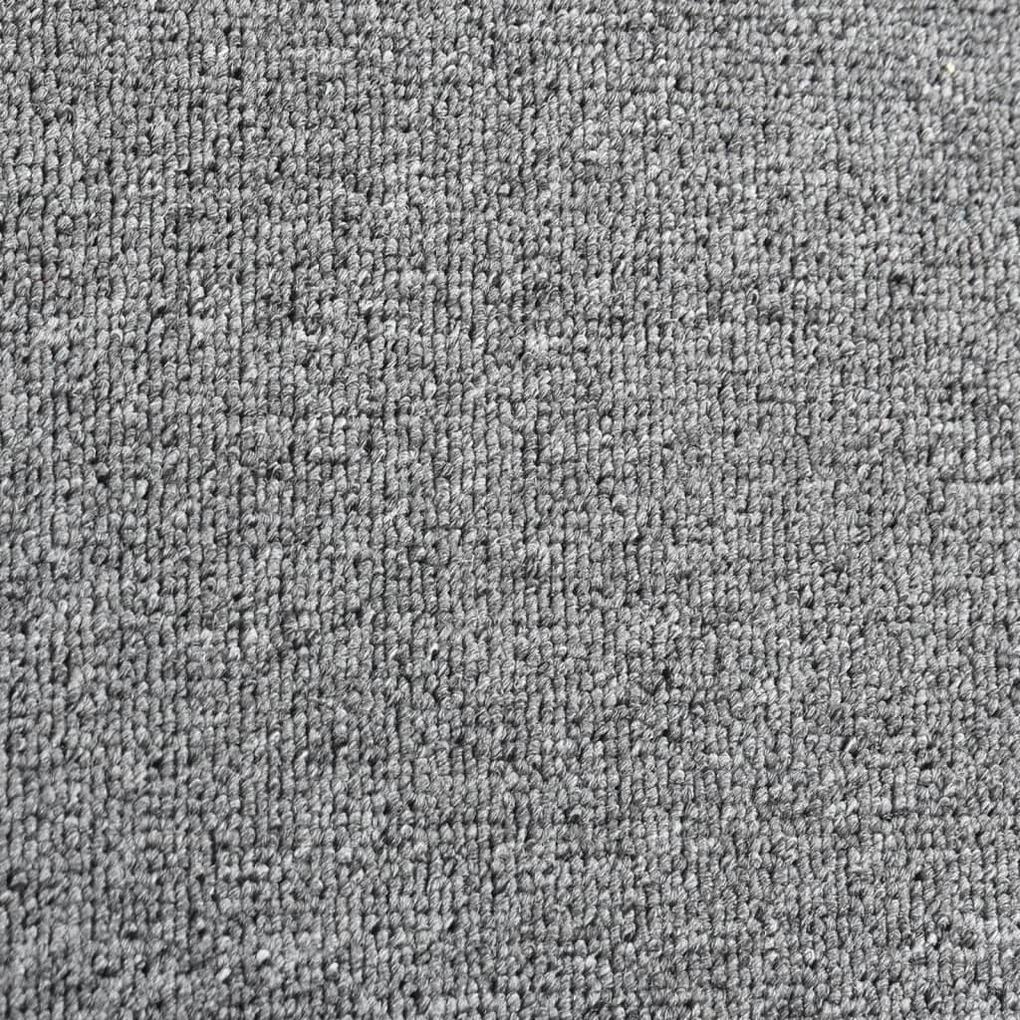 Běhoun tmavě šedý 80 x 250 cm