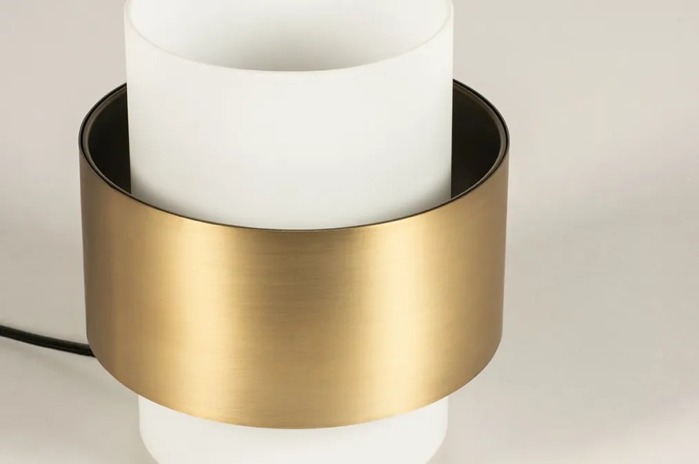 Stolní designová lampa Onyx Gold