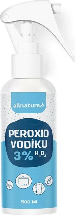 Allnature Peroxid vodíku 3% - 500 ml
