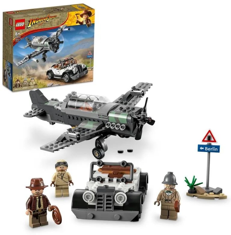Lego stavebnice lego indiana jones 77012 honička s letounem