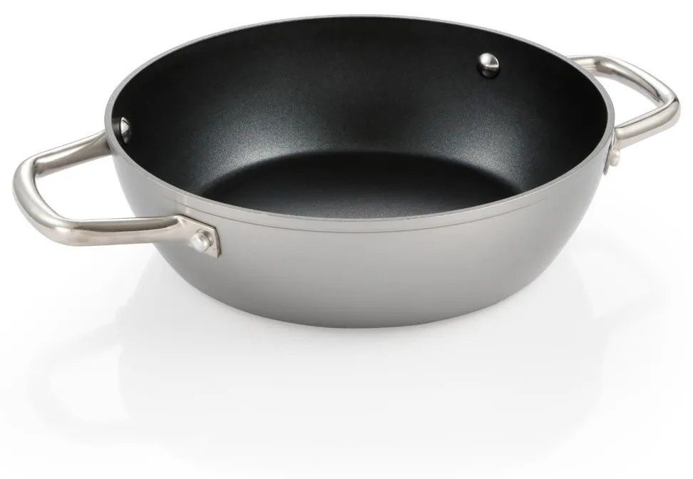TESCOMA Pánev hluboká GrandCHEF+ ø 24 cm, 2 úchyty
