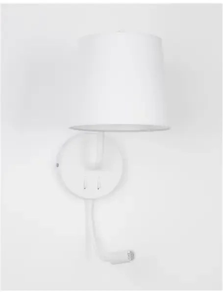 Designové nástěnné svítidlo Sage 20 bílé