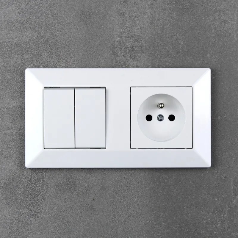 Elhard Dvojrámeček Royal Premium, bílý YP3102W