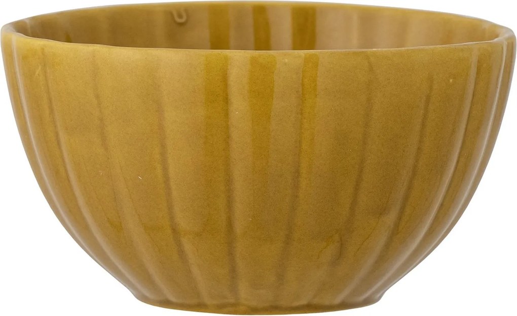 Miska Bloomingville LATINA, žlutá, kamenina 165 ml