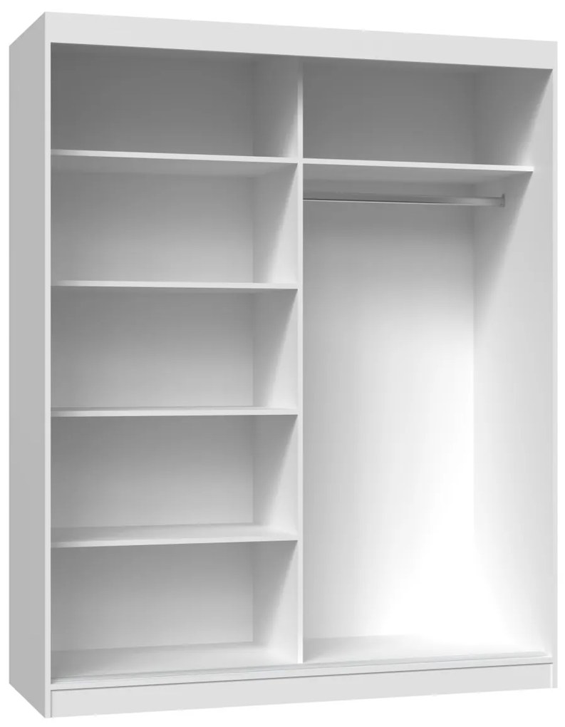 Šatní skříň IGA I 160 cm bílá