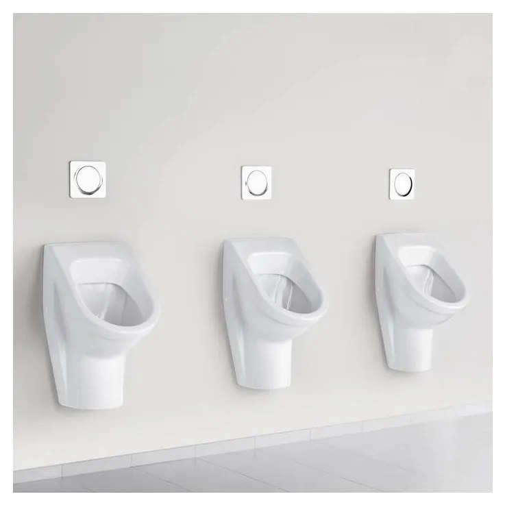 Villeroy & Boch Villeroy &amp; Boch ARCHITECTURA - Odsávací pisoár, 385x355mm, přívod vody skrytý, bílá Alpin CeramicPlus 557400R1