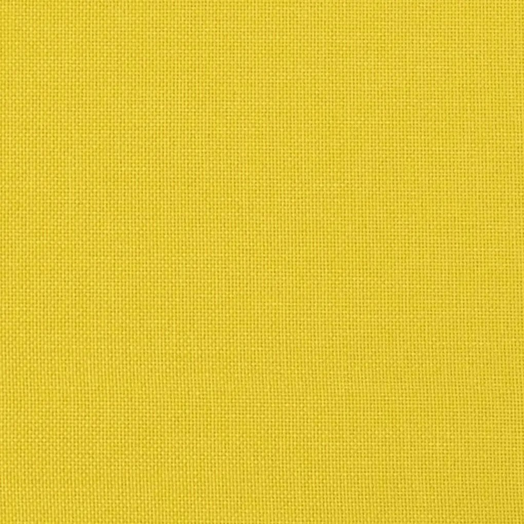 vidaXL Elektrické polohovací křeslo textil [3073639] Barva: Světle žlutá