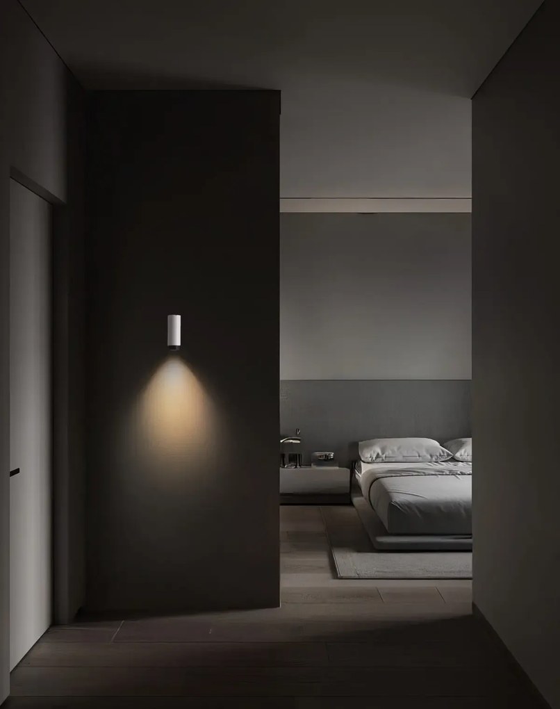 Designové nastěnné svítidlo Nessi Bílá