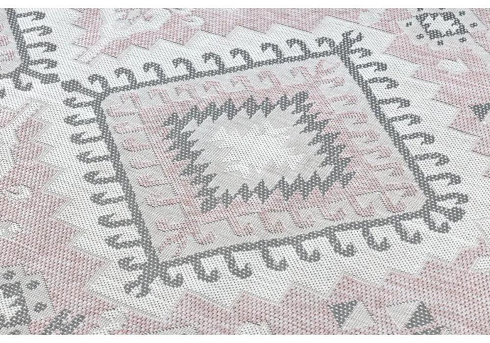 Kusový koberec Aztec růžový 140x190cm