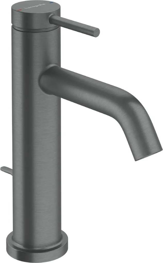 Hansgrohe Tecturis S - Umyvadlová baterie s výpustí, EcoSmart+, kartáčovaný černý chrom 73310340