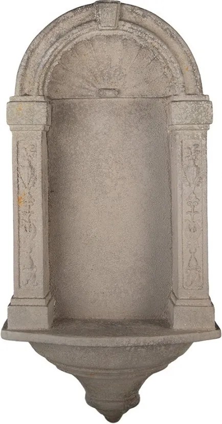 Dekorativní nástěnný výklenek svícen Baroque - 39*13*78 cm