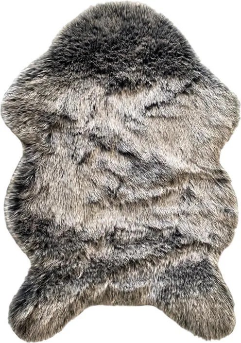XXXLutz UMĚLÁ KOŽEŠINA, 55/80 cm, antracitová - Kůže - 003580057650