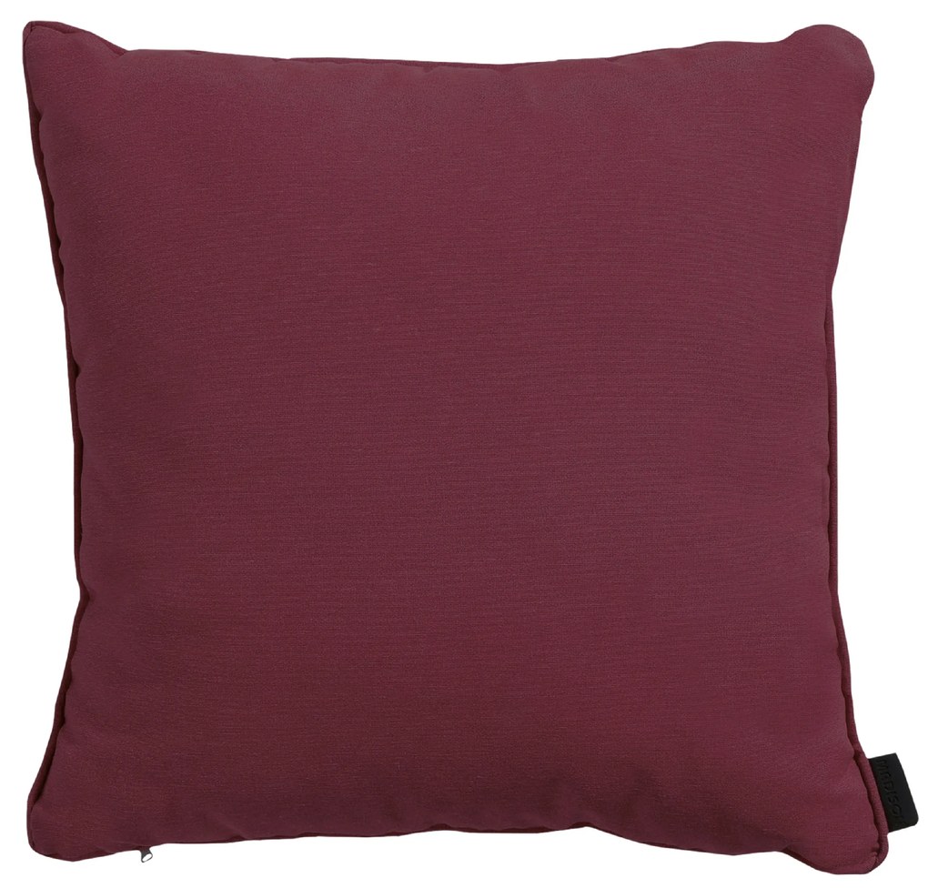 Madison jednobarevný polštář 60 x 60 cm Barva: Panama Dark Purple