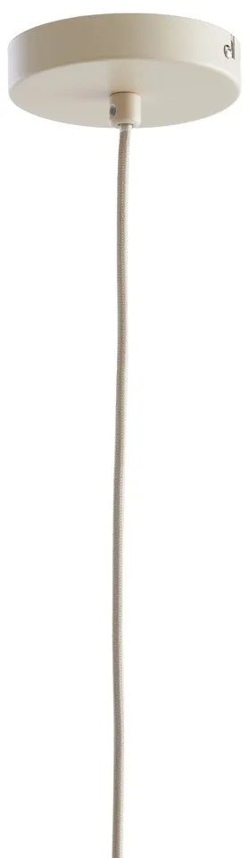Béžové závěsné svítidlo se skleněným stínidlem ø 28 cm Itela – Light & Living
