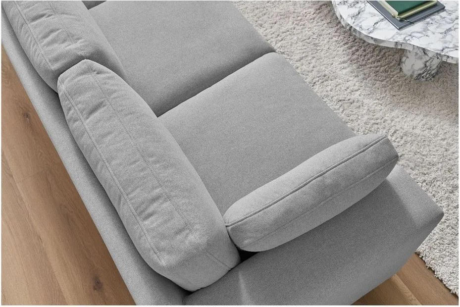 Světle šedá pohovka 250 cm Belair – Bobochic Paris