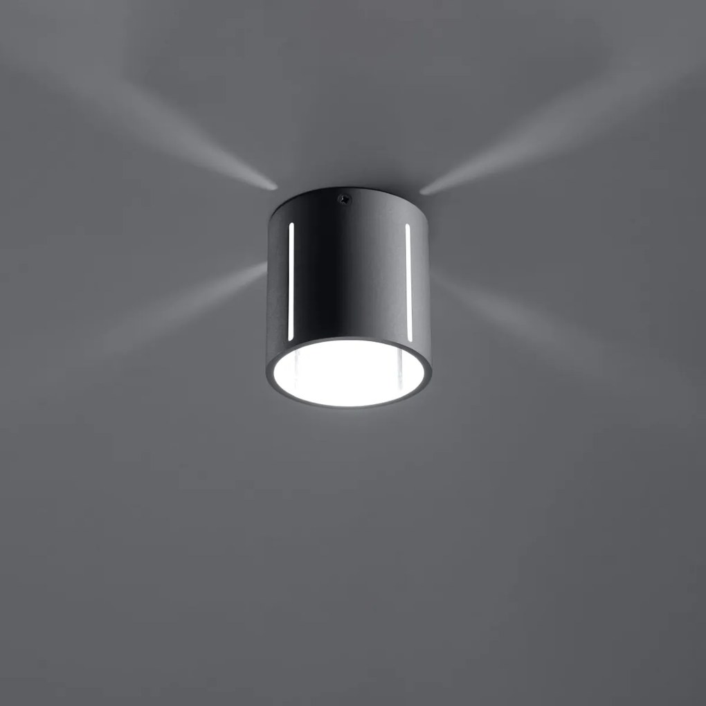 Sollux Lighting Stropní svítidlo INEZ šedé