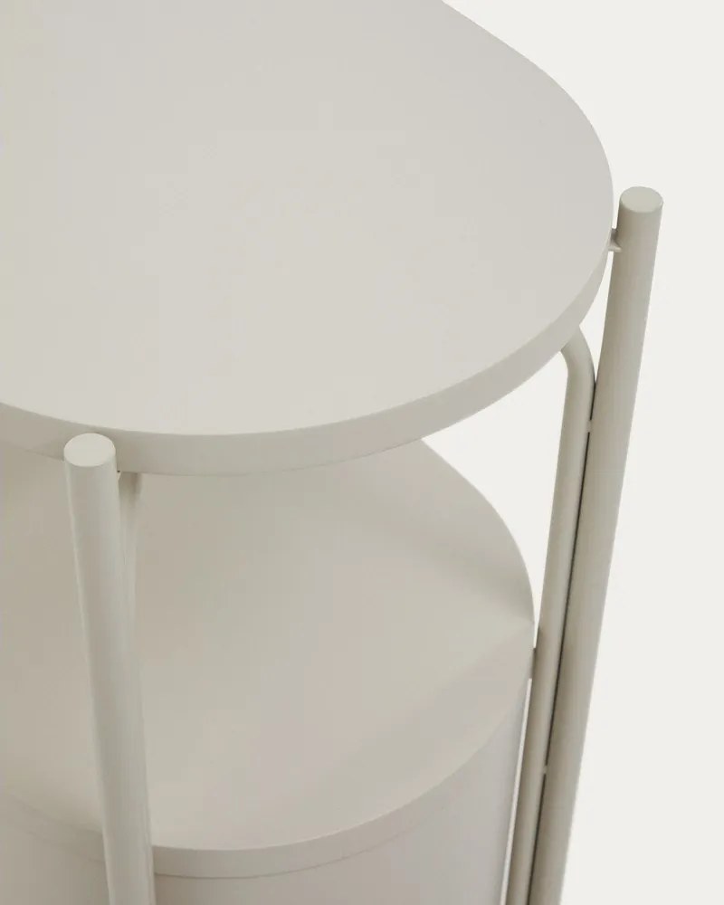Bílá skříňka pod umyvadlo 60x81 cm Arely – Kave Home