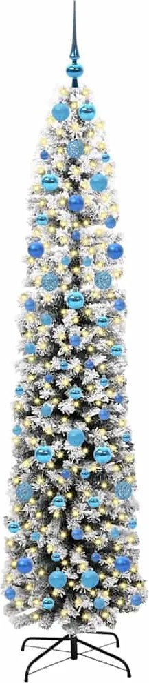 Umělý vánoční stromeček Zelená 210 cm PVC, ocel a plast 3395038