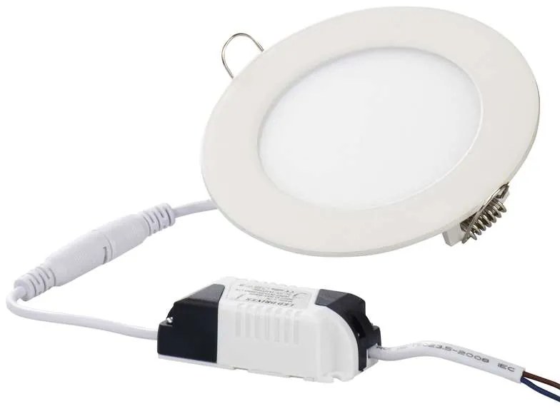 LED vestavné svítidlo kruh 6W IP20 studená bílá Emos ZD1122