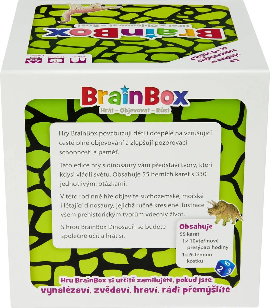 _Ostatní 1_ ADC BRAINBOX HRA Dinosauři *SPOLEČENSKÉ HRY* asbrbn11cz