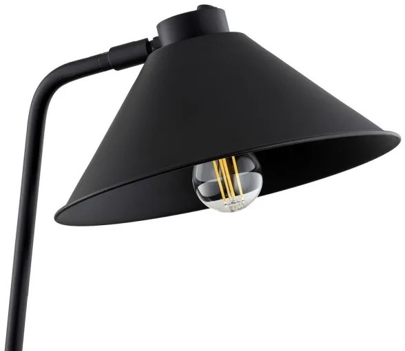 Argon 4998 - Stolní lampa GABIAN 1xE27/15W/230V černá