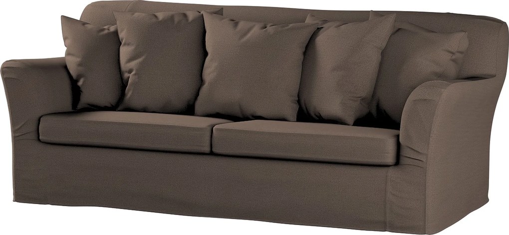Potah na pohovku IKEA Tomelilla rozkládací barva hnědá látka pletený vzor