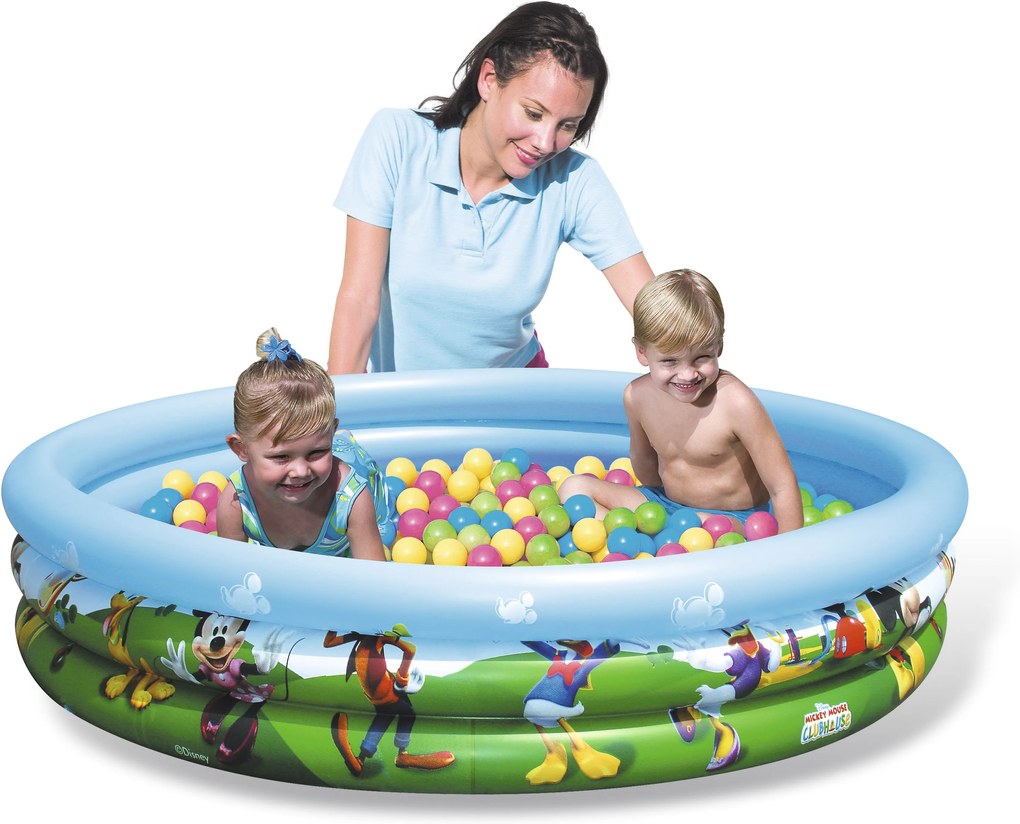 Bestway dětský nafukovací bazének s motivy disney 122 x 25 cm 91028