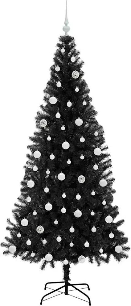 Vánoční stromeček Černá 210 cm PVC 3396490
