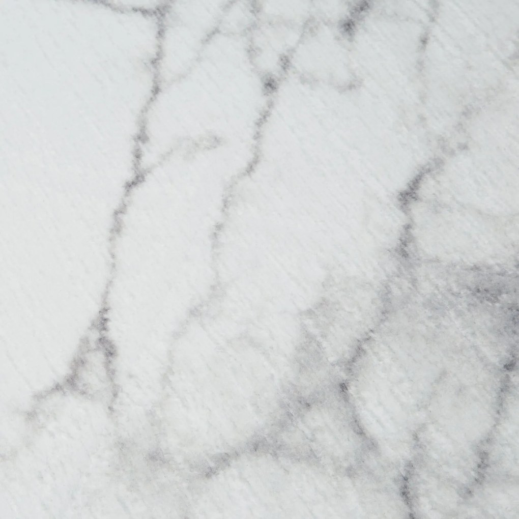 Koberec Print3, 120x160 cm, stříbrný