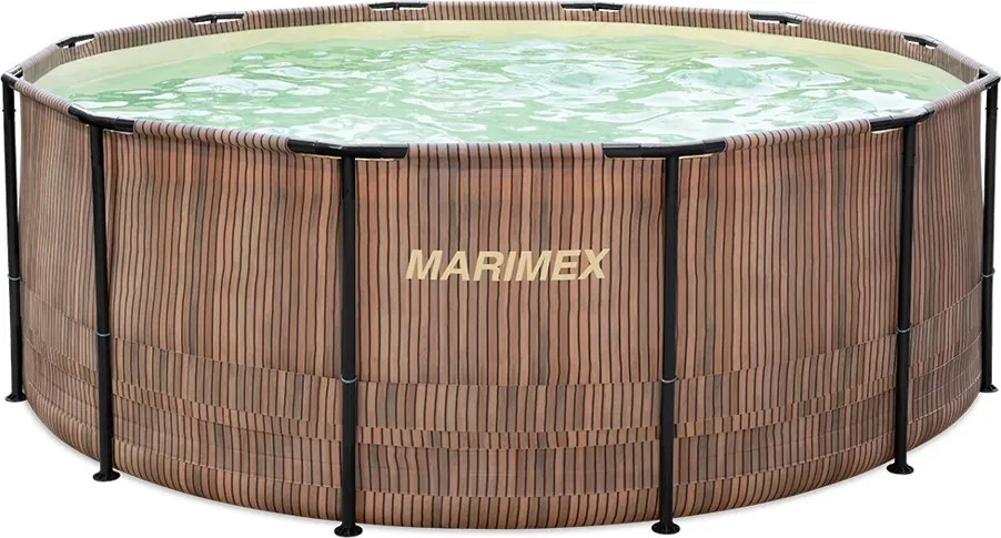 Marimex | Bazén Marimex Florida 3,66x1,22 m se zabudovaným skimmerem - motiv TEAK (model 2025) | 19999067