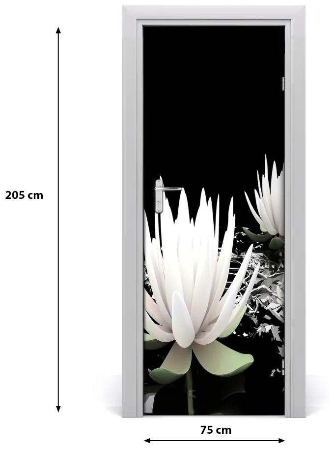Fototapeta na dveře Květ lotosu 75x205 cm