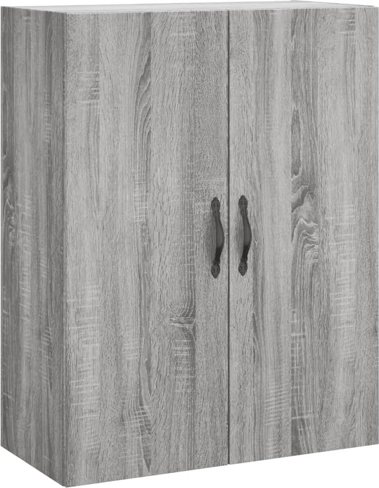 Skříň highboard šedá sonoma 69,5 x 34 x 180 cm kompozitní dřevo 3198087