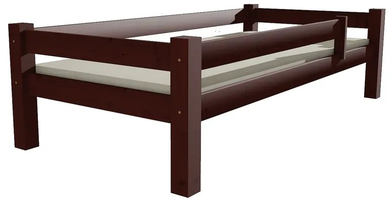 Vomaks Dětská postel 8X8 1D 140 x 200 cm surové dřevo
